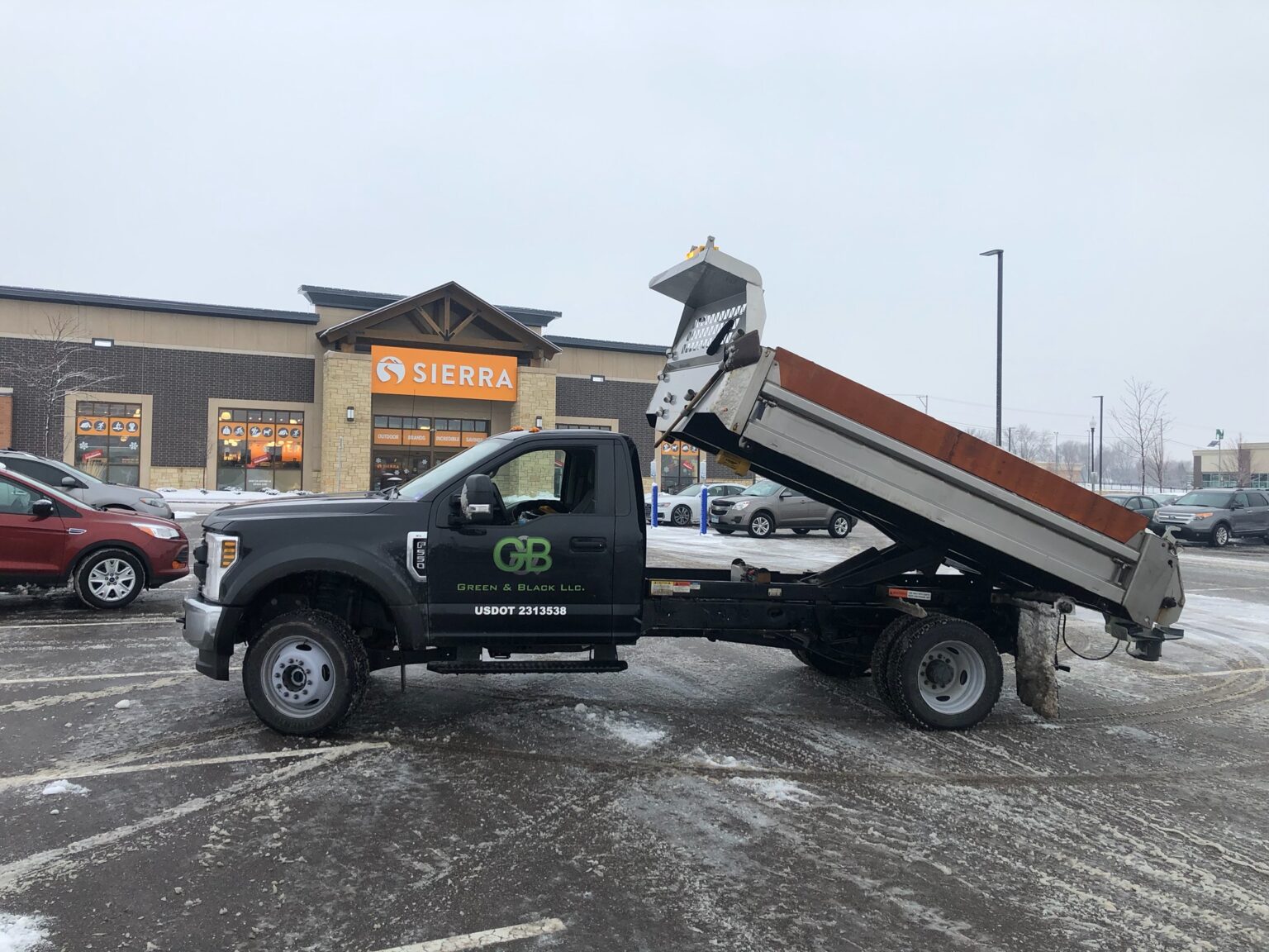 Ice Management Services in South Metro, MN | Green and Black